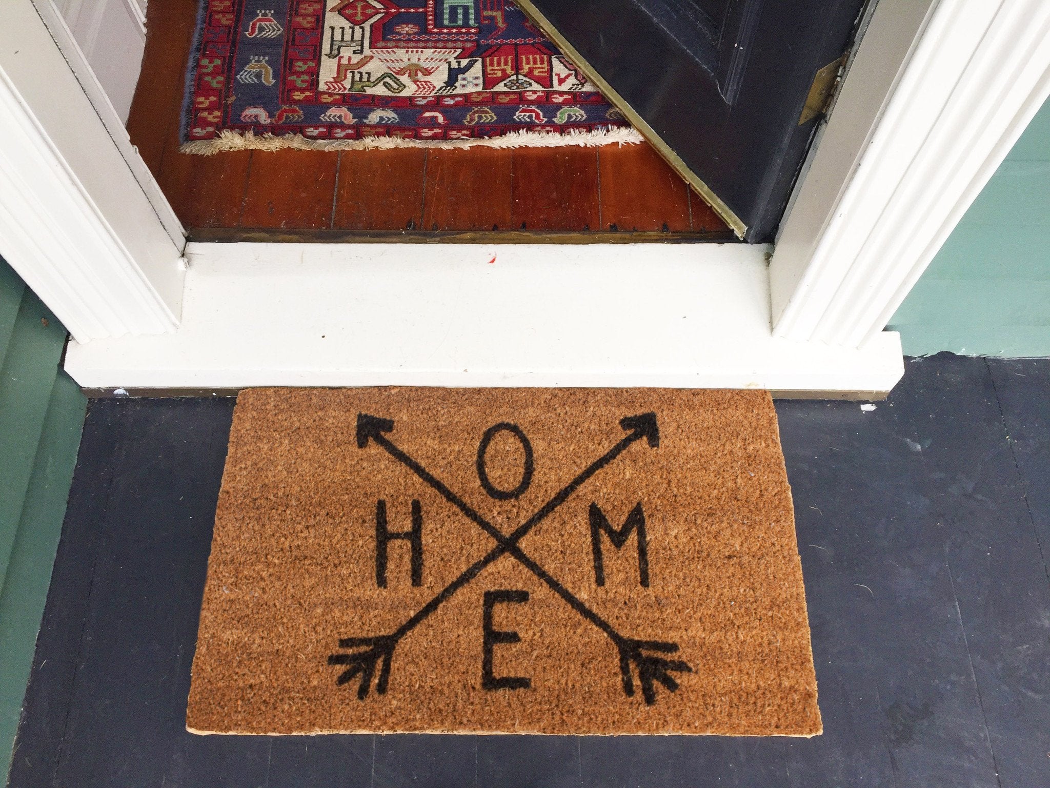 Home Cross Fun Home Doormat made from recycled and sustainable ...