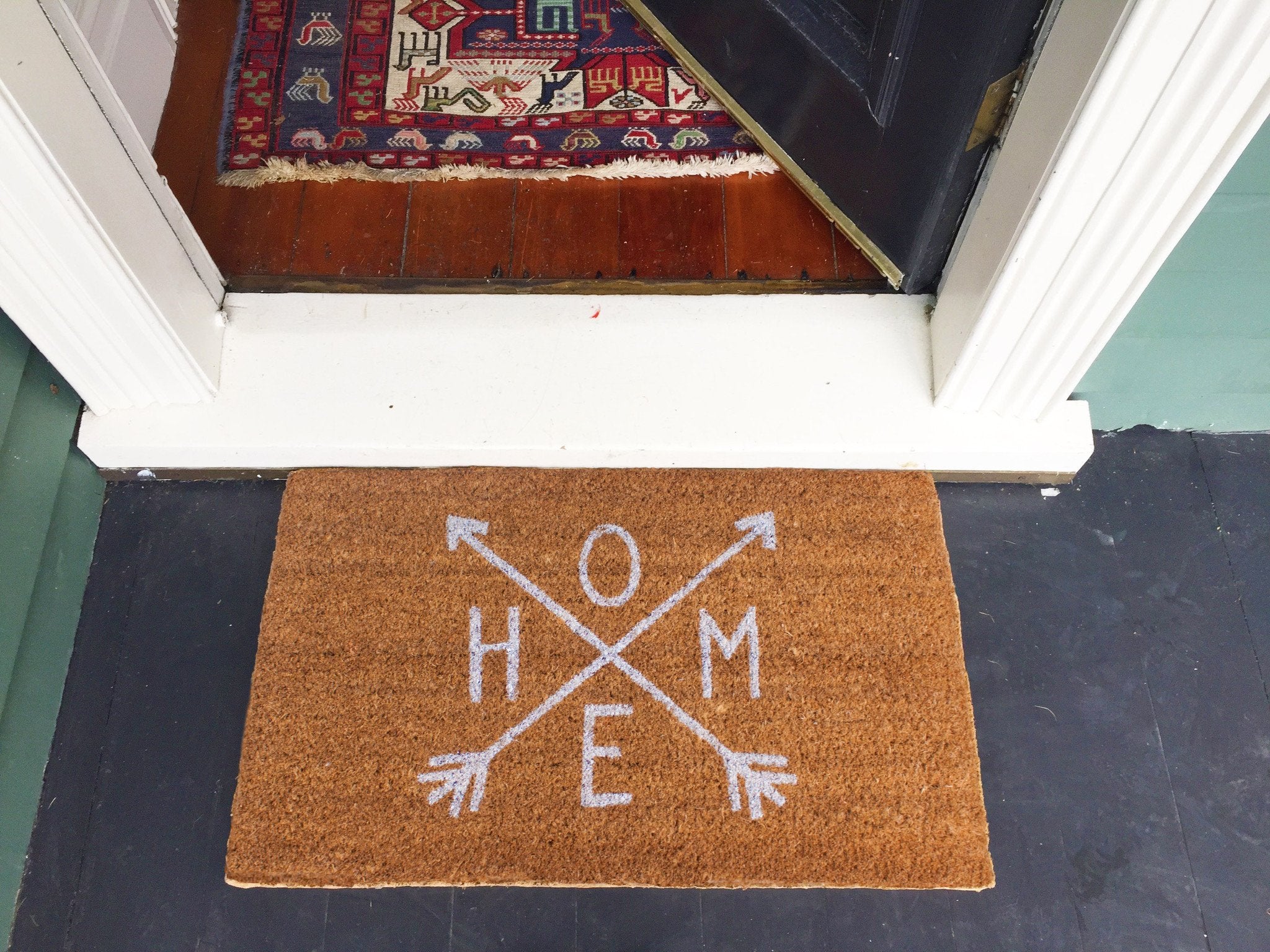 Home Cross Fun Home Doormat made from recycled and sustainable ...
